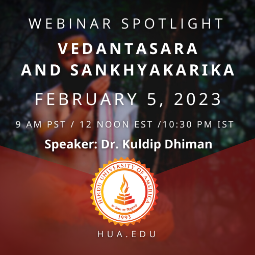 Vedantsara and Sankhyakarika